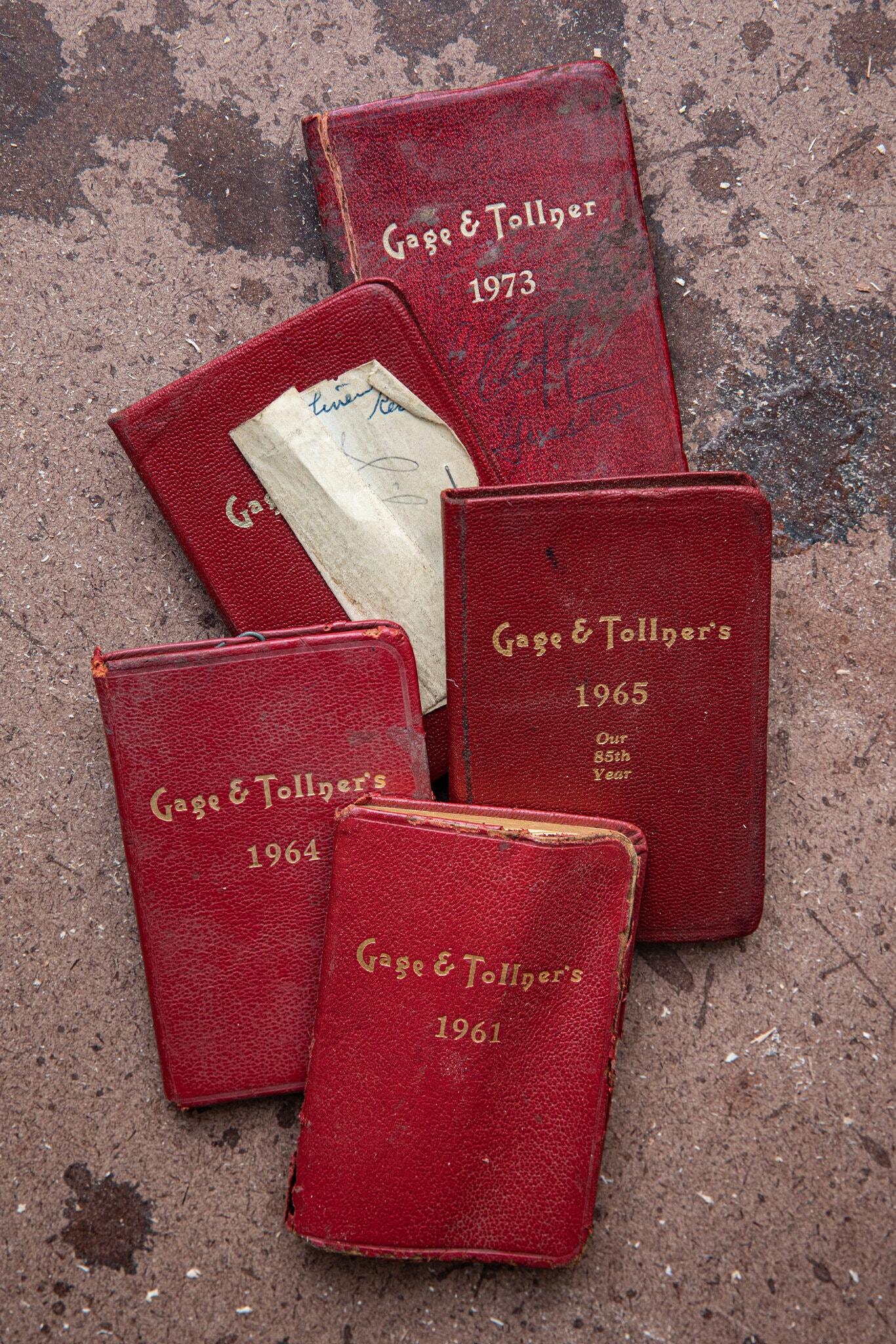 Gage & Tollner Notebooks from the 1960s and 1970s | Notebook Stories