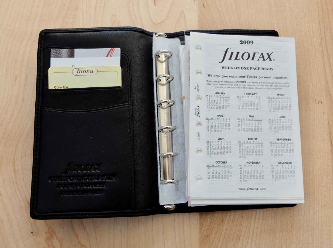Shoebox Tour: Filofax and Other Looseleaf Notebooks | Notebook Stories
