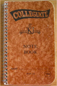 Vintage Collegiate Notebook | Notebook Stories