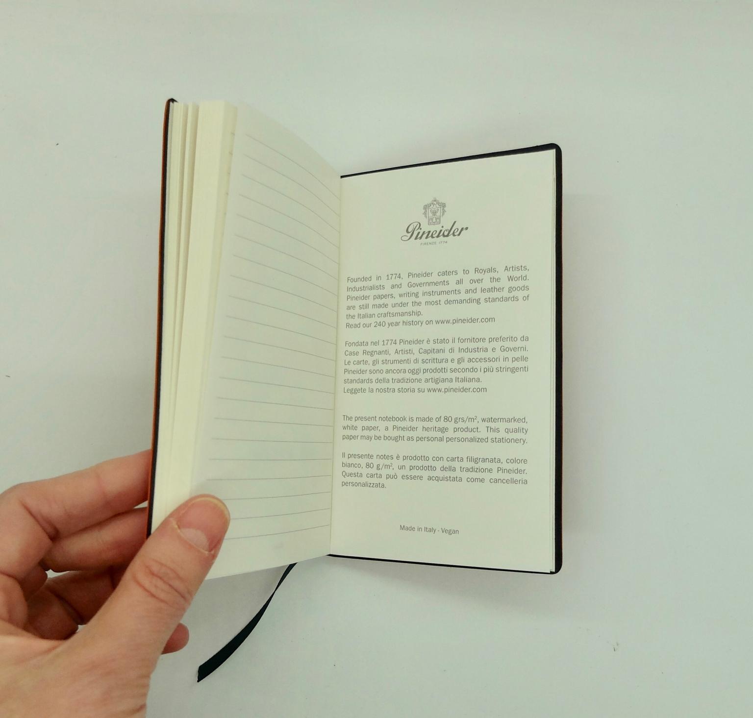 Pineider Boston Notebook Review | Notebook Stories