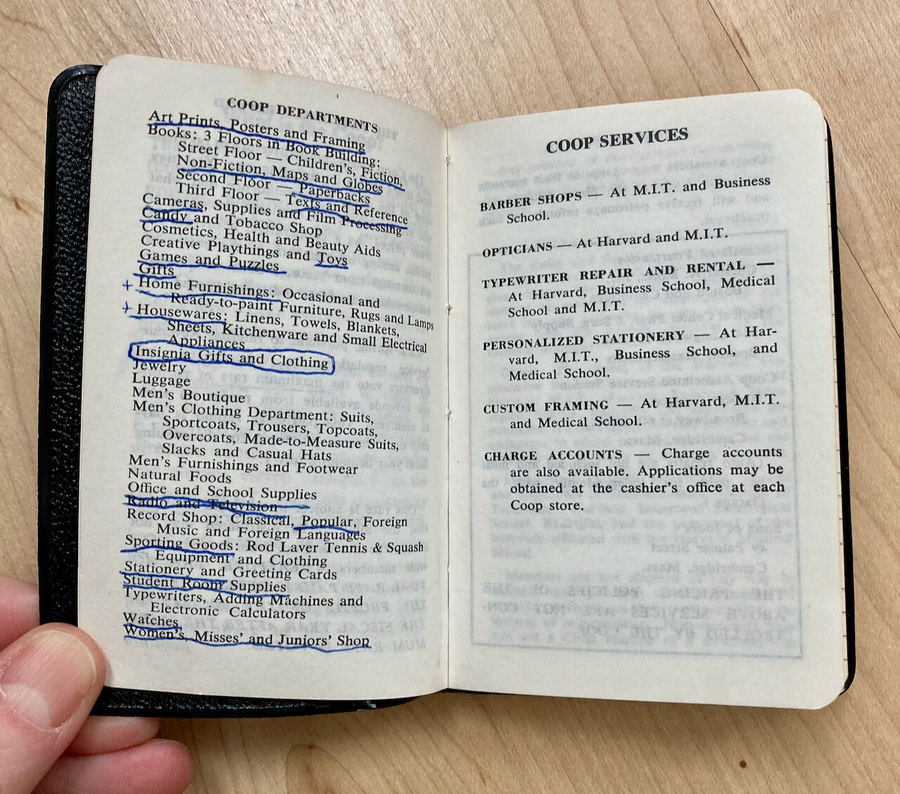 Harvard Coop Diaries | Notebook Stories