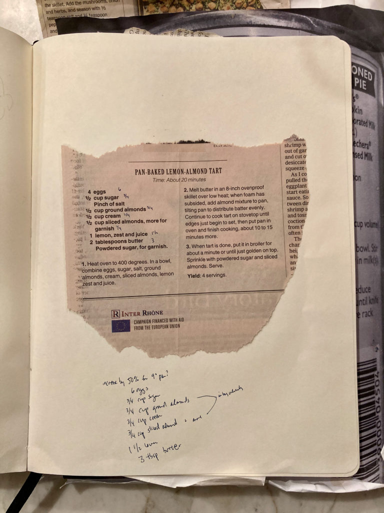 My Messy Cooking Notebook | Notebook Stories