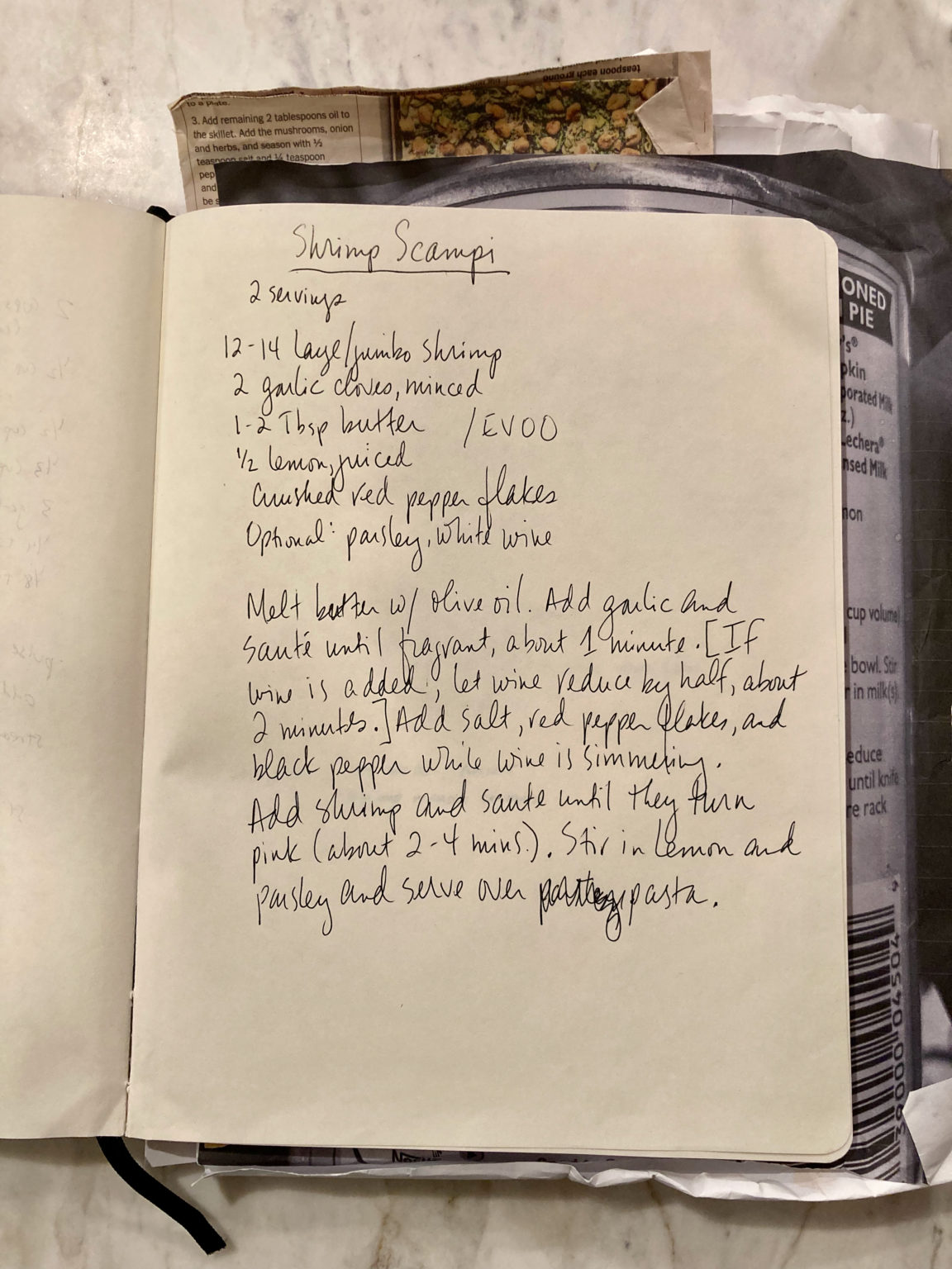 My Messy Cooking Notebook | Notebook Stories