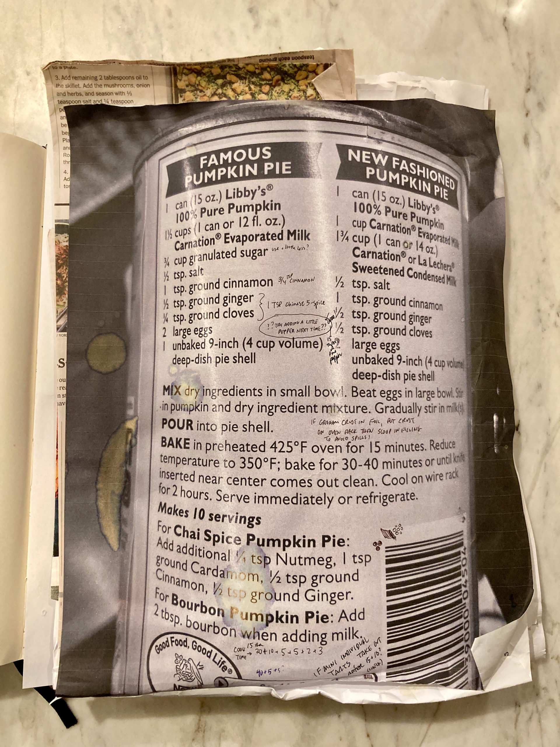 My Messy Cooking Notebook | Notebook Stories