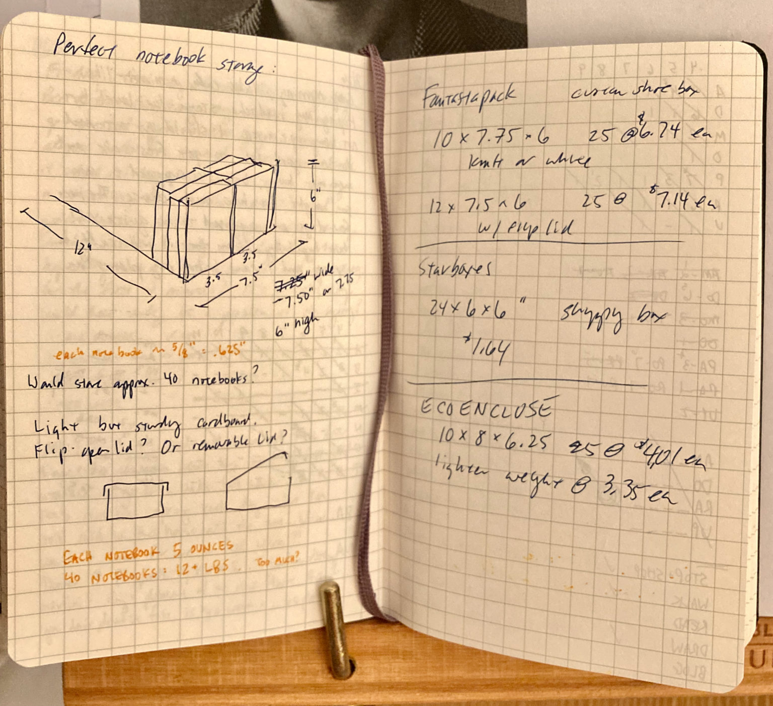 Notebook Storage Boxes | Notebook Stories