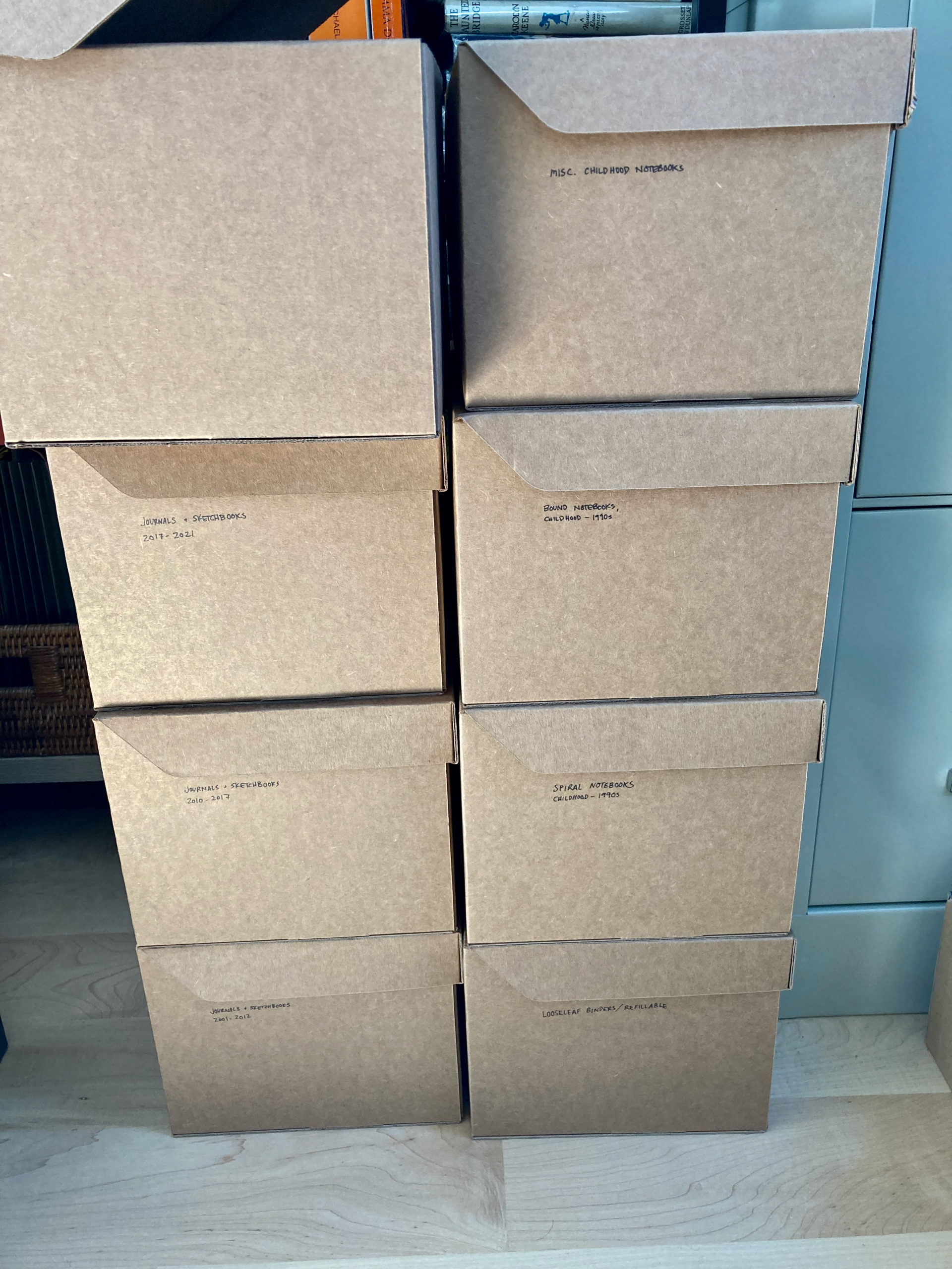 Notebook Storage Boxes | Notebook Stories