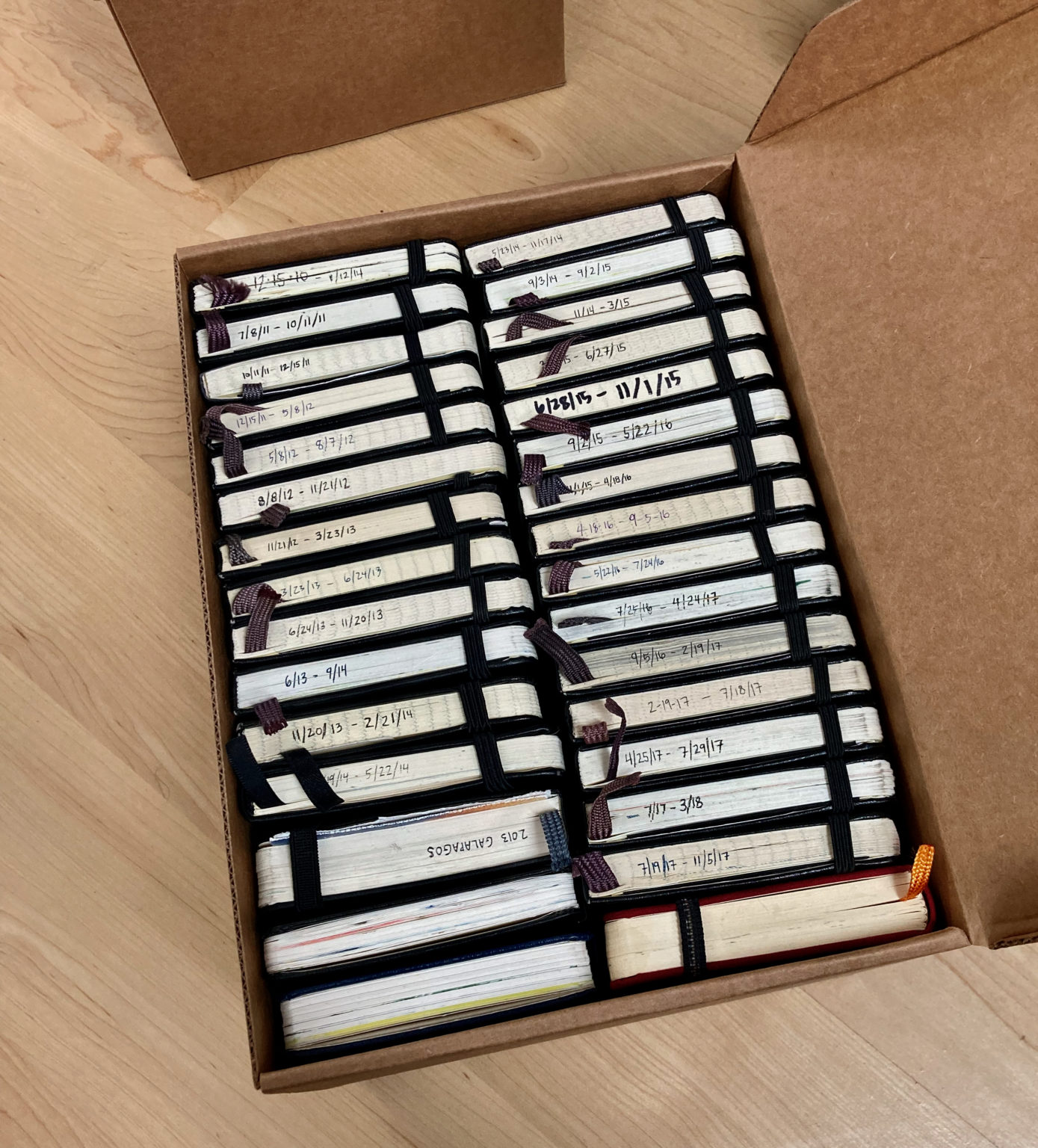 Notebook Storage Boxes | Notebook Stories