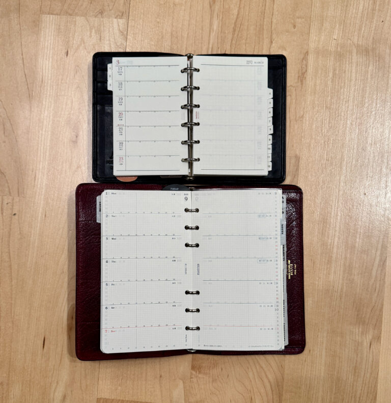 My New Work Notebook: A Surprise Filofax | Notebook Stories